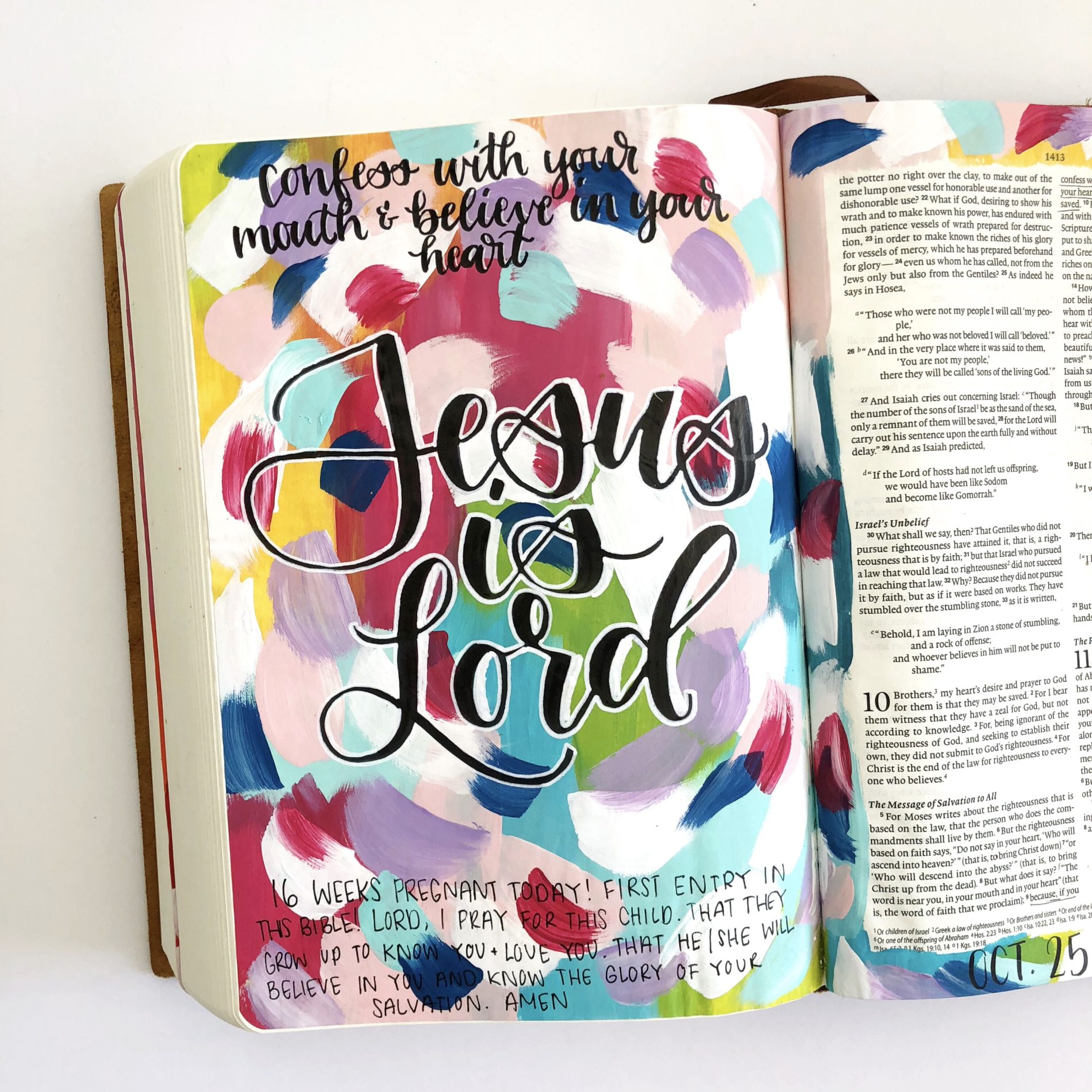 How To Create A Journaling Bible For a Child Or Loved One - Scribbling ...